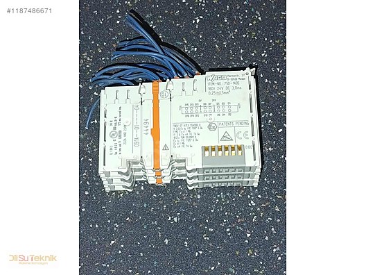 Wago 16 Kanallı Dijital Giriş Modülü, 750-1405 - Wago Programlayıcı ...