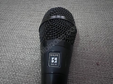 Shure SM85 El Tipi Kondenser Mikrofon sahibinden.comda - 1240490153