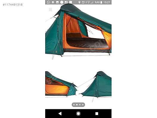 Decathlon Forclaz 2 tent Çadır sahibinden.comda - 1174491318