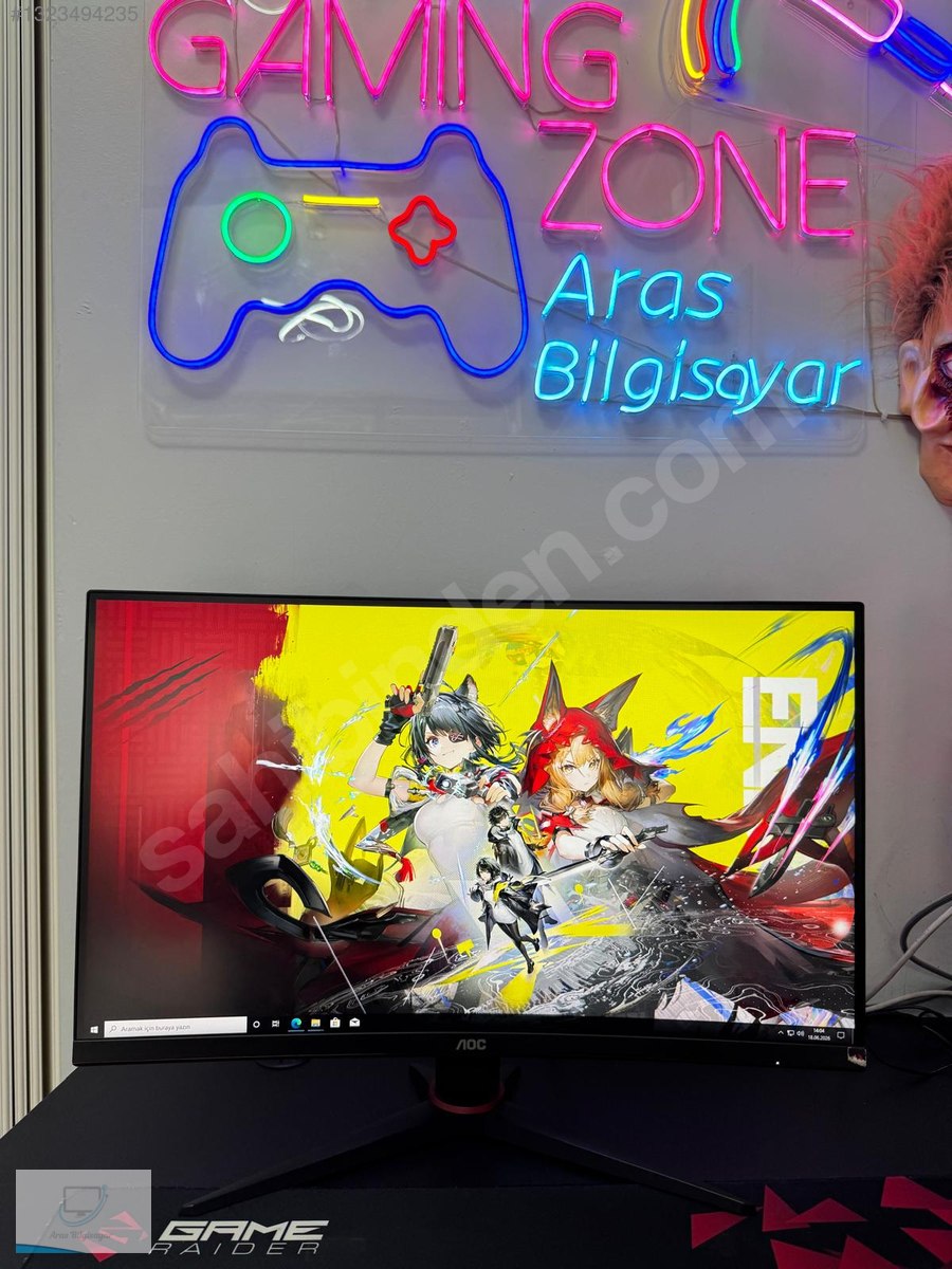 AOC C27G2AE 27" 1 ms Full HD Curved 165 Hz Oyuncu Monitörü sahibinden ...