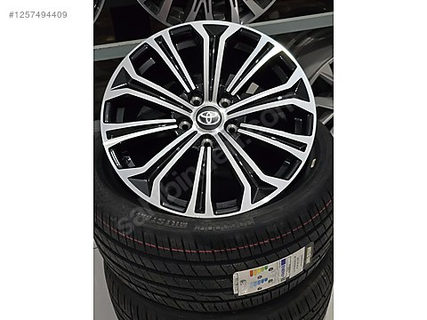 SIFIR 17 İNC TOYOTA COROLLA AURIS UYUMLU JANT LASTİK TAKIMI - En uygun ...