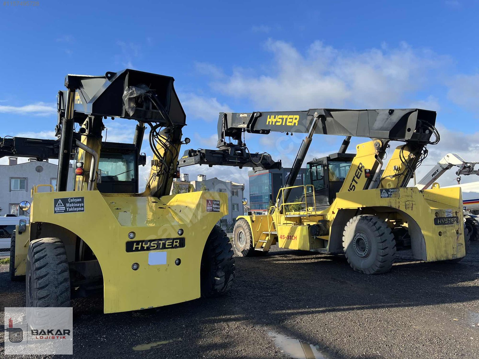 2020 MODEL HAYSTER RS45 REACH STACKER ORJİNAL ÇOK TEMİZ BAKIMLI ...