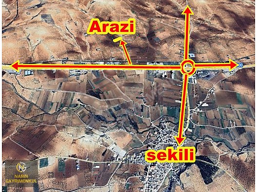 Nizip SEKİLİ Köyü Resmi yol var,Asfalt 500 metre, 78 Adet Ağaç ...