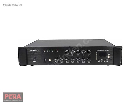 N-WORK XL-6350 5 BÖLGELİ 350 WATT TRAFOLU ANFİ MİKSER sahibinden.comda ...