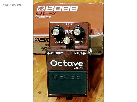 BOSS OC2 OCTAVE pahalı bir üründür - Efekt Pedalı ve Diğer Enstrüman ...