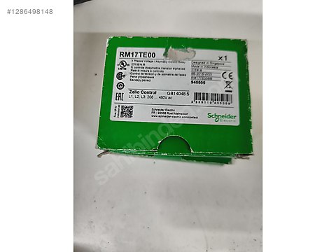3 faz koruma rölesi RM17TE00 SCHNEİDER - Sigorta ve Yapı Malzemeleri ...