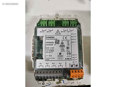 SİEMENS FDCIO222 giriş çıkış modülü 4 giriş 4 çıkış sahibinden.comda ...