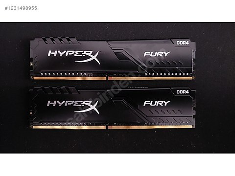 Kingston HyperX Fury (2x8) 16GB 3200 MHz CL16 RAM - RAM Bellek ve Tüm ...