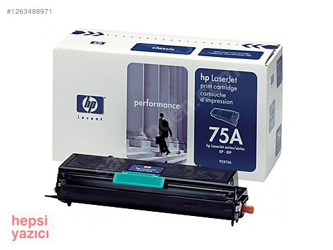 Toner / HP / HP 75A Siyah Orijinal LaserJet Toner Kartuşu (92275A) 3. ...