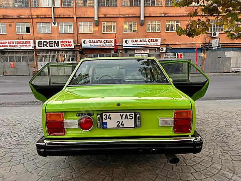 Tofaş / Murat / 131 / 1977 model benzinli T stop ozel plakli at ...