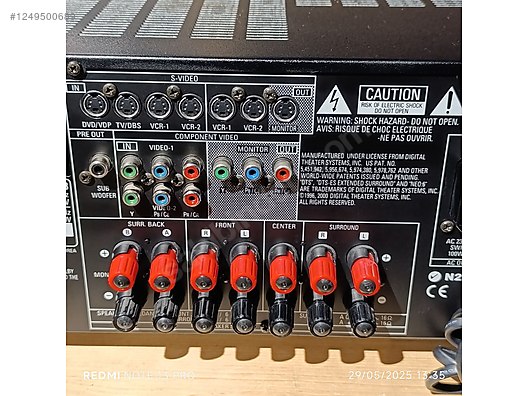 Denon Receiver Amfi - DENON AVR-1803 AMFI - 1249500689