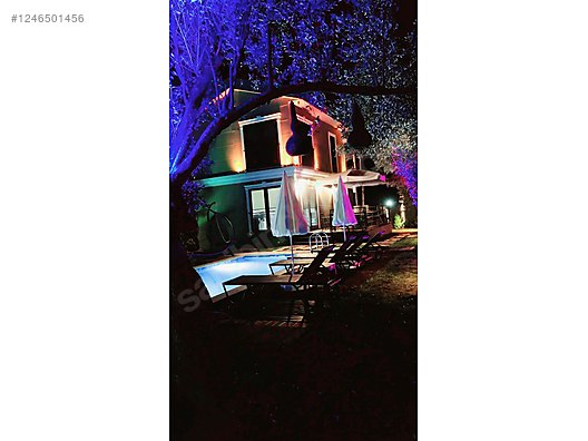 Pilaja yürüme mesafesinde Doğayla iç içe geniş bahceli korunakli ...