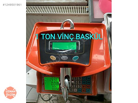PLT POWER VİNÇ KANTARI 1 TONLUK ÇENGELLİ ASKILI VİNÇ KANTARI ...