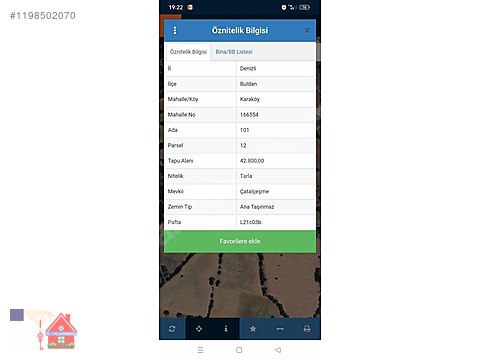 BULDAN KARAKÖY ÇATALÇEŞME MEVKİİ 43000M2 FIRSAT TARLA SATILIKTIR ...