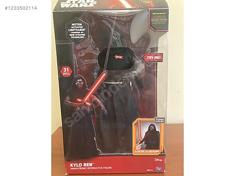 Star Wars Kylo Ren Animatronik Konuşan Dev Figür 17'' sahibinden.comda - 1233502114