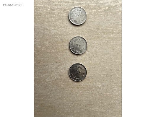 Cumhuriyet Dönemi / Eski 2.5 TL 3 Adet sahibinden.comda - 1265502428