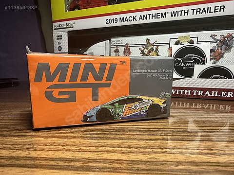 MİNİ GT 552 LAMBORGHİNİ HURACAN GT3 EVO DEKALLİ - Diecast Model Araba ...