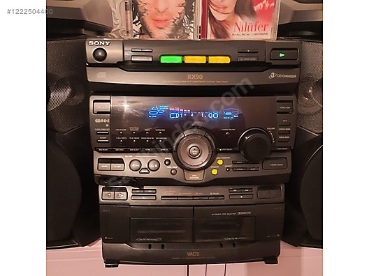 SONY RX90 3CD DEĞİŞTİRME RDS BEAT BOOX - İkinci El Sony Müzik Seti ...