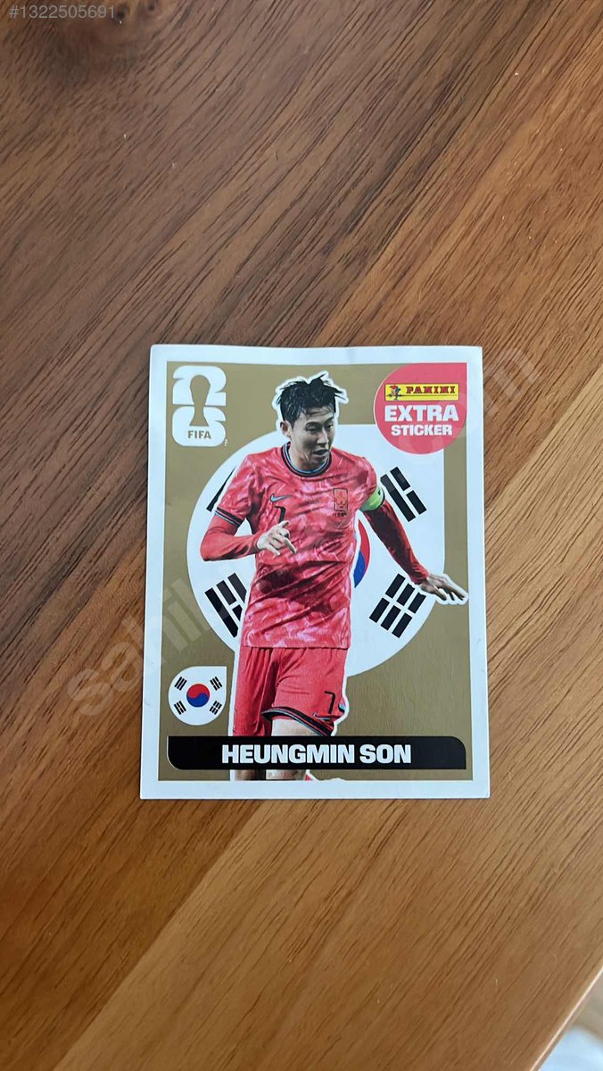 Heungmin son panini gold extra sticker - Çıkartma ve Çeşitli Koleksiyon ...