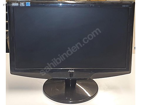 AOC 931SWL WİDESCREEN 18'5 İNÇ 2 EL MONİTÖR LCD MONİTÖR sahibinden ...
