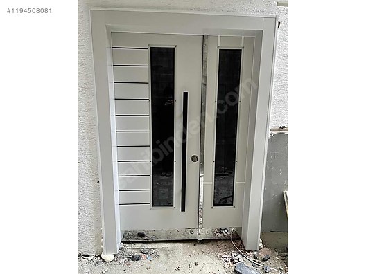 ACS ÇELİK KAPIDAN BEYAZ KOMPOZİT İMALAT BİNA GİRİŞ KAPISI - Çelik Kapı ...