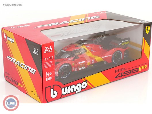 Burago Diecast Model 1:18 Ferrari Araba - 1297508365