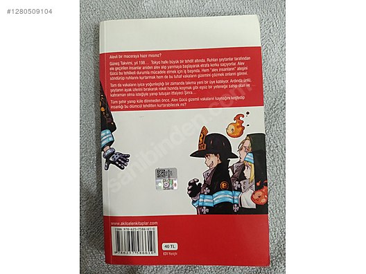 fire force manga cilt1 sahibinden.comda - 1280509104