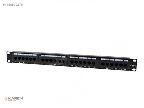NETLİNK 24 PORT UTP PATCH PANEL (BOŞ Panel) - Diğer Ağ Ürünleri ...