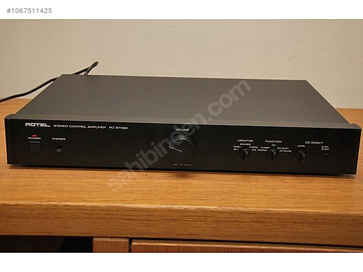 Rotel Pre Amfi - ROTEL RC-870BX AUDİOPHİLE STEREO PRE AMPLİFİER..ORJ ...