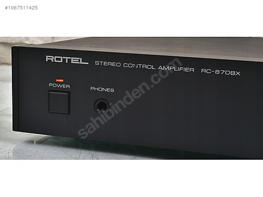 Rotel Pre Amfi - ROTEL RC-870BX AUDİOPHİLE STEREO PRE AMPLİFİER..ORJ ...