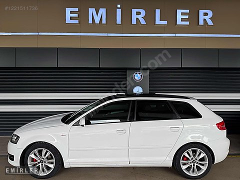 Audi / A3 / A3 Sportback / 1.6 TDI / Ambition / EMİRLER 2012 AUDI A3 1.6 TDI OTOMATİK -CAM TAVAN ...