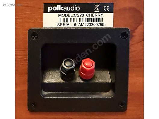 Polk Audio CS20 Kiraz Center Hoparlör (Sıfır Ayarında) - İkinci El Polk ...