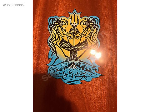 Snowboard Burton Fish 156 handmade by Terje & JG sahibinden.comda ...