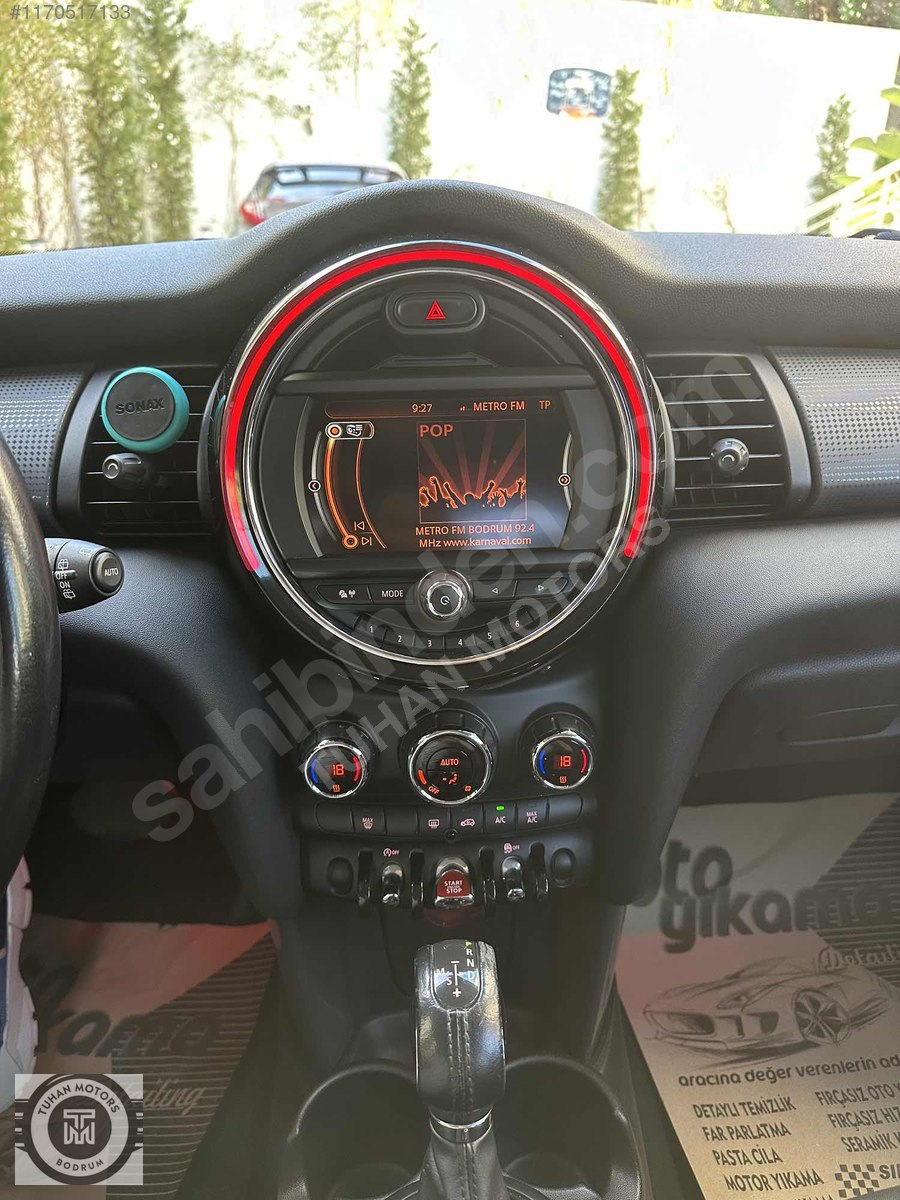 Mini / Cooper / 1.5 / Pepper / TUHAN MOTORS 2017 MİNİ COOPER 1.5 PEPPER DEĞİŞENSİZ TRAMERSİZ ...