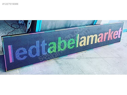 256x64 cm RGB FULL RENKLİ LED TABELA - Yapı Malzemeleri ve Elektronik ...