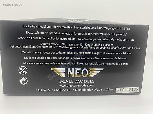 Neo Scale Diecast Model 1:43 Maybach Araba - 1299519394