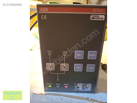 ABB ATS021 otomatizm rölesi sahibinden.comda - 1215520599