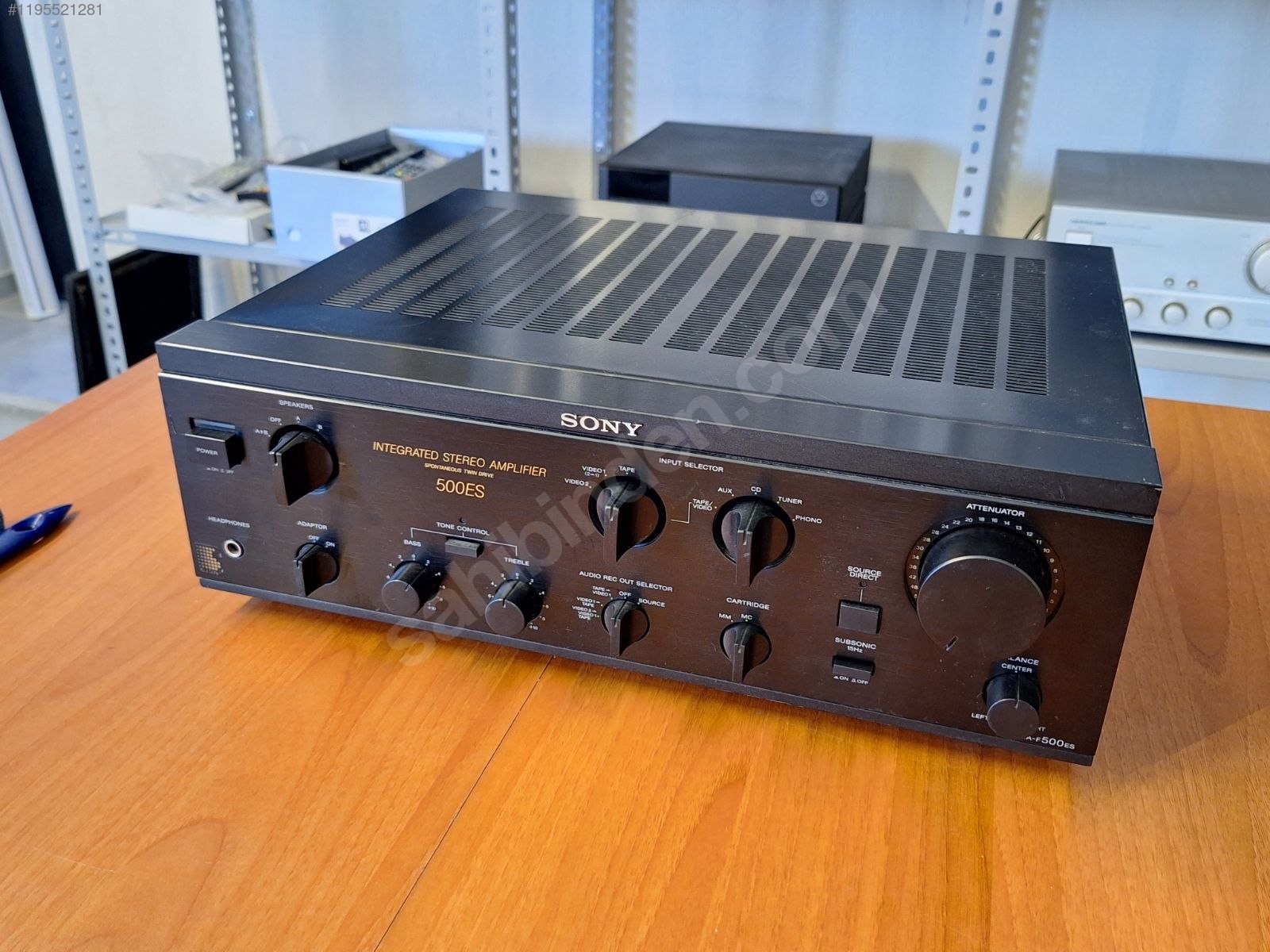 Sony Entegre Amfi - SONY TA F 500 ES - 1195521281