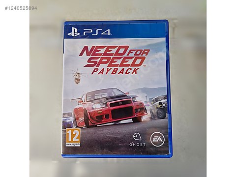 NEED FOR SPEED PAYBACK PS4 NFS sahibinden.comda - 1240525894