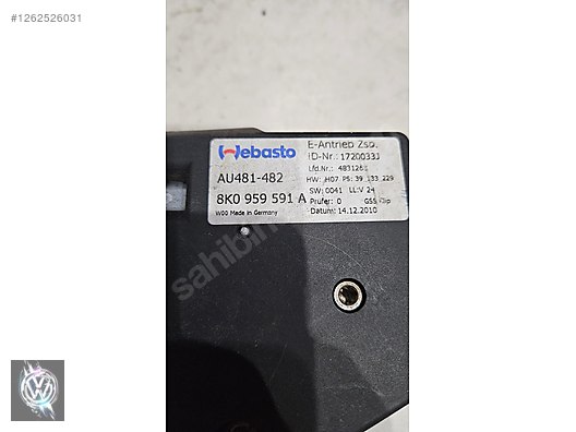 Otomobil & Arazi Aracı / Elektrik / GÜVEN VOLKSWAGEN'DEN AUDİ SUNROOF ...