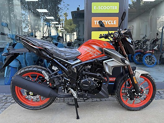 Arora Shark 125 2024 Model Touring Motor Motosiklet Mağazasından Sıfır ...