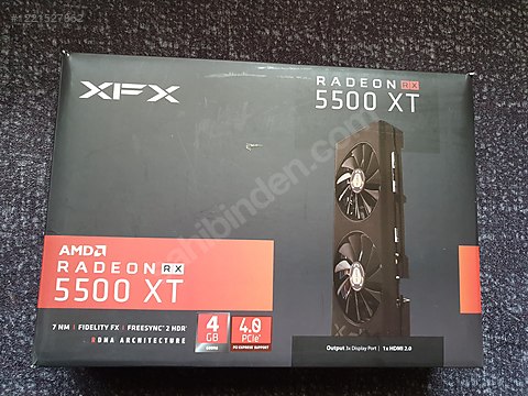 XFX AMD Radeon RX 5500 XT THICC II Pro 4GB (AÇIKLAMAYI OKUYUN) at ...