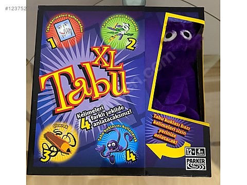 Hasbro Tabu XL Kutu Oyunu sahibinden.comda - 1237527926