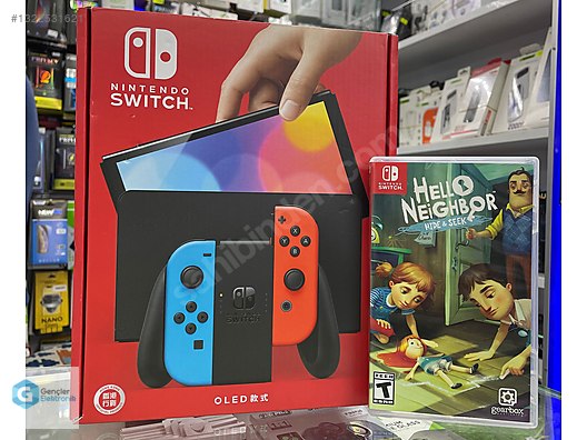 Nintendo Switch Oled SIFIR - Hello Neighbor - ÜCRETSİZ KURYE ...