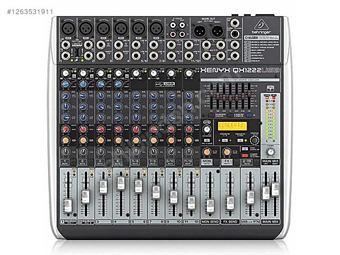 BEHRINGER QX1222USB XENYX Analog Mikser sahibinden.comda - 1263531911