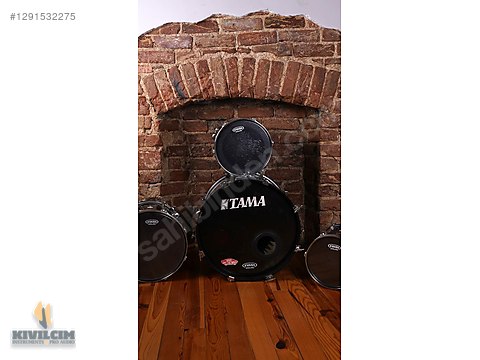 Premier APK 1988 Made In England Piano Black Drum Set - Bateri ve Diğer ...