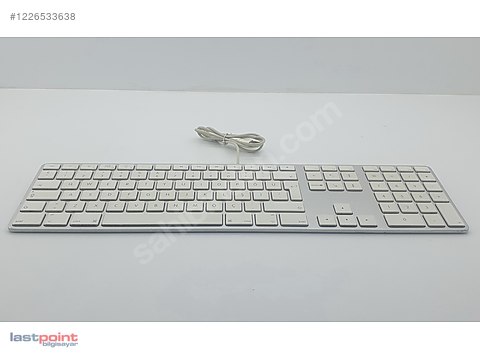 Apple Imac A1243 Türkçe Kablolu Q Klavye Keyboard Beyaz - Kablolu ...