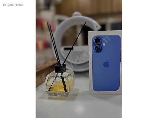 Apple / iPhone 16 / MAVİ SIFIR İPHONE 16 128 GB K.KART GEÇER KAPALI ...