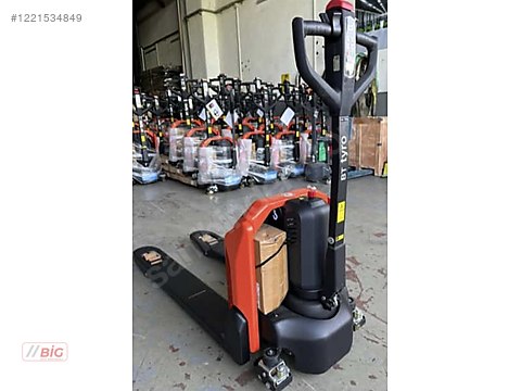 Stoktan Hemen Teslim Toyota LHE130 1.3 Ton Lityum Transpalet - Sanayi ...