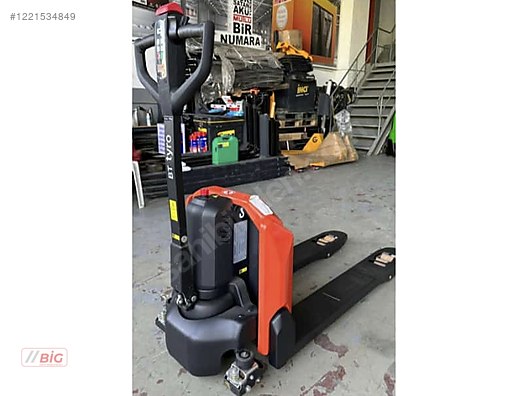 Stoktan Hemen Teslim Toyota LHE130 1.3 Ton Lityum Transpalet - Sanayi ...